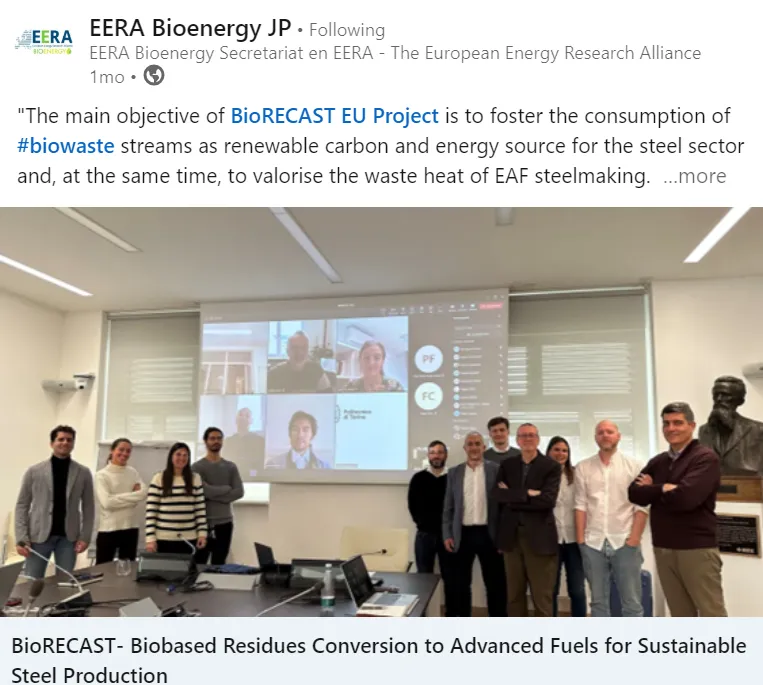 Project Spotlight - www.biorecast.eu